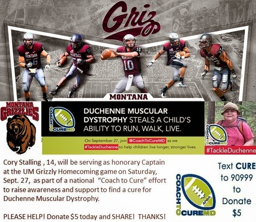 From The Wild Side: GO GRIZ! A Return to the Gridiron with Coach to Cure