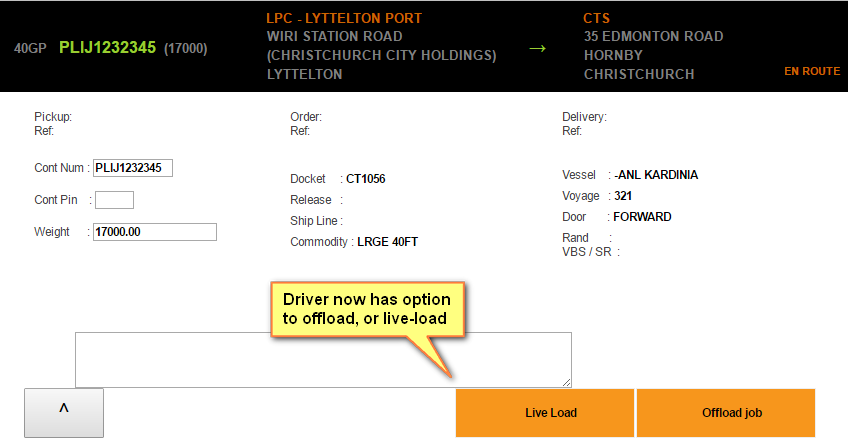 iCOS LIVE - Whats New: Live-load and live-unload containers via iCOS GO