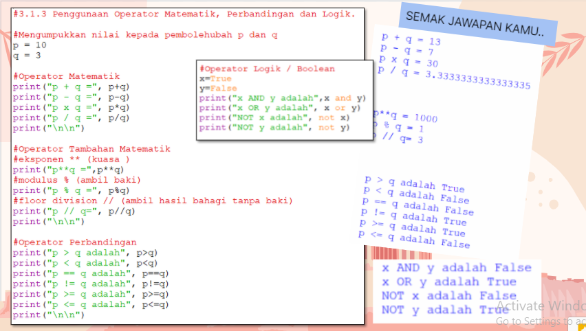 SAINS KOMPUTER & ASAS SAINS KOMPUTER: ASK T2 : LATIHAN PYTHON TANPA ...