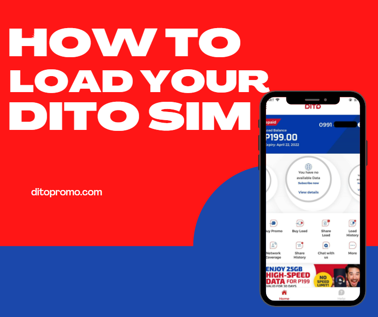 How To Load DITO Sim Card 2021