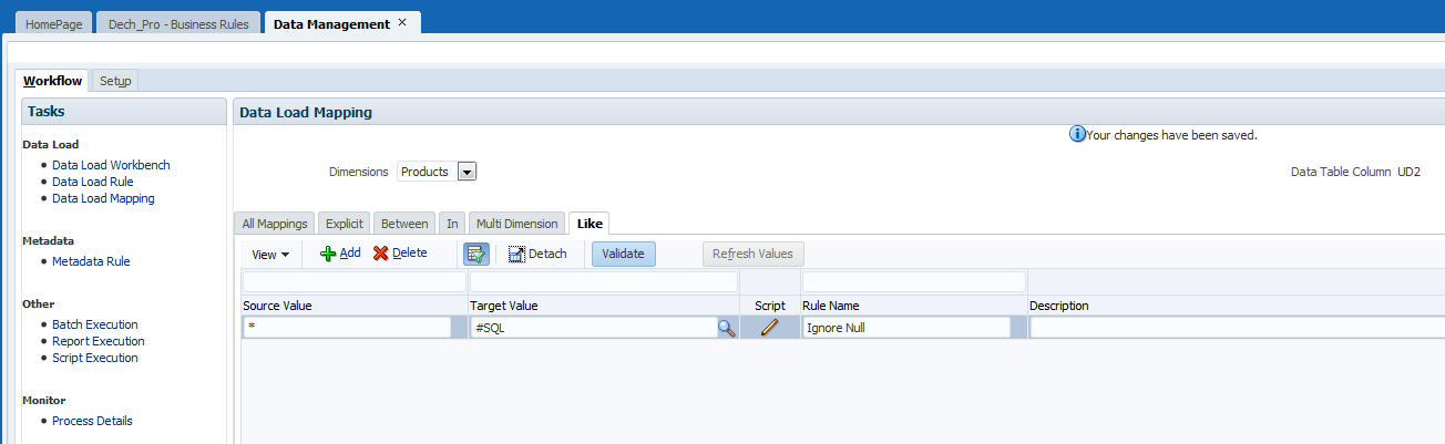 Using SQL to map Null values to Ignore in Data Management Using SQL to map Null values to Ignore in Data Management