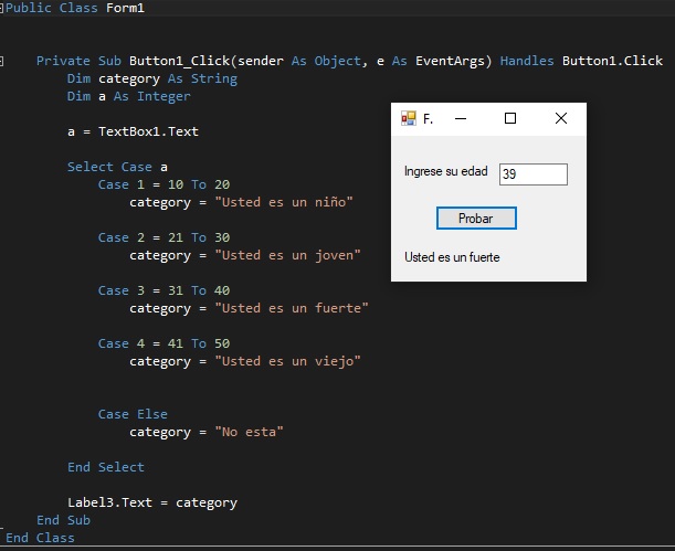 Conceptos básicos de VISUAL BASIC parte #2.