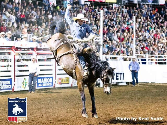 THE WESTERNER: Cort Scheer wins St. Paul with rodeo-record ride