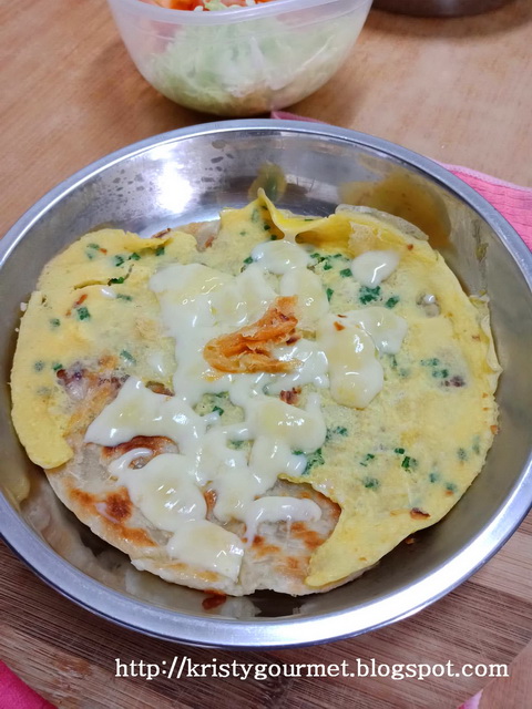 Roti Cheese Sandwich Roll 印度薄饼起司专