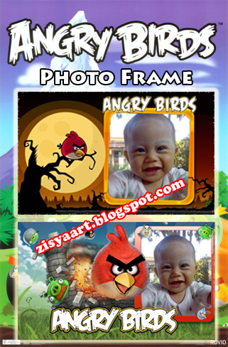 Angry Bird Photo Frame - Zisya Art