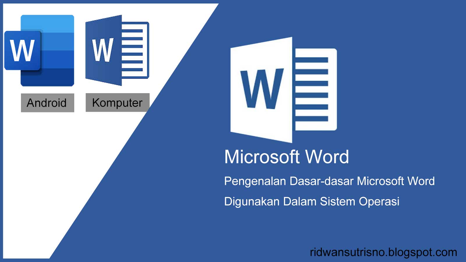 Microsoft Word Adalah Program Pengolah Kata Yang Digunakan Pada Sistem ...