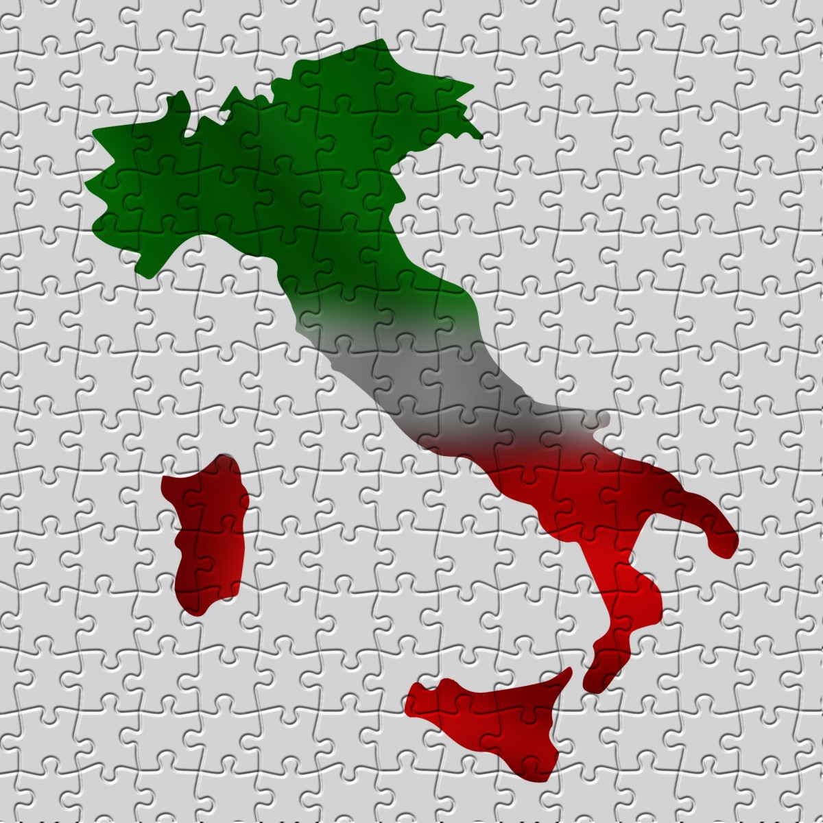Italy map flag | Puzzle Games