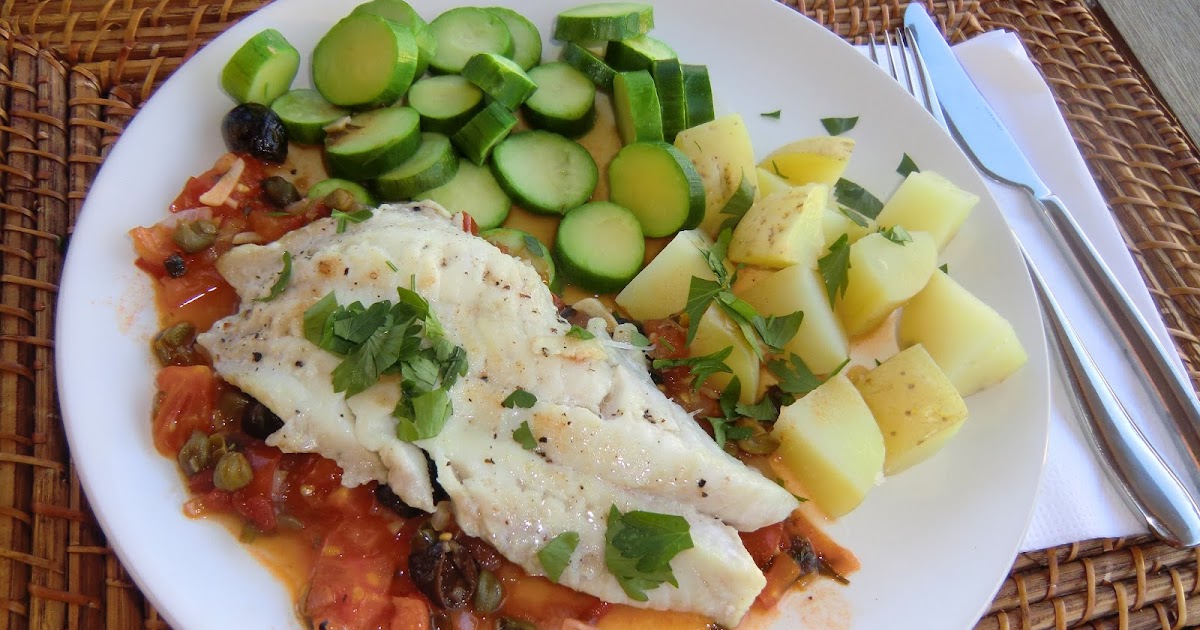 Filets de Sebaste, Redfish, sauce Livornese | Hiking and Cooking in the ...