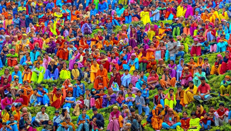 Malú Villarreal: La gente de colores.