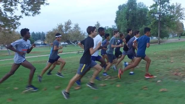 Cross Country Express: Eleanor Roosevelt 400 meter hill workout