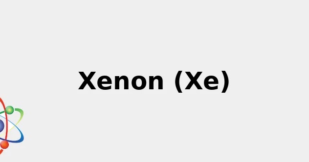 2022: ☢️ Atomic Symbol for Xenon (& Cool facts: Sources, Color, Uses ...