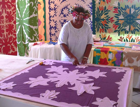 Salon du tifaifai, l'exposition / Tifaifai show in pictures