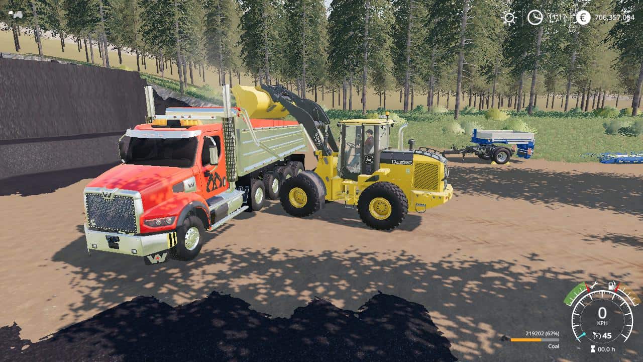 FS19 WesternStar49x dump truck v1.0.2 - FS 19 & 22 USA Mods Collection