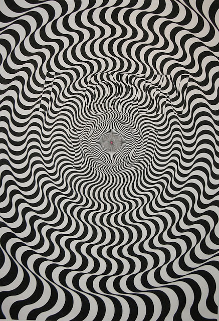 Optische illusies en gezichtsbedrog: Optical illusion art