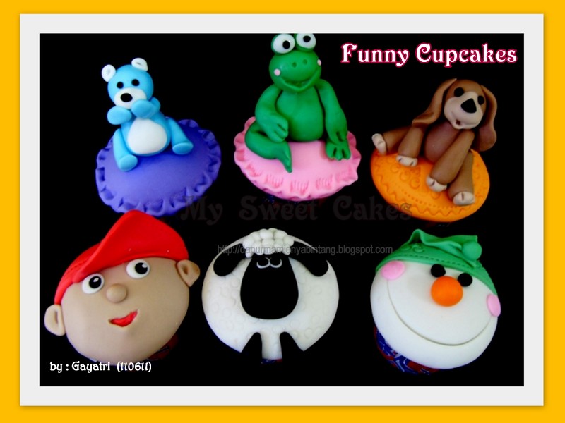 My Sweet Cake: Funny Cupcakes