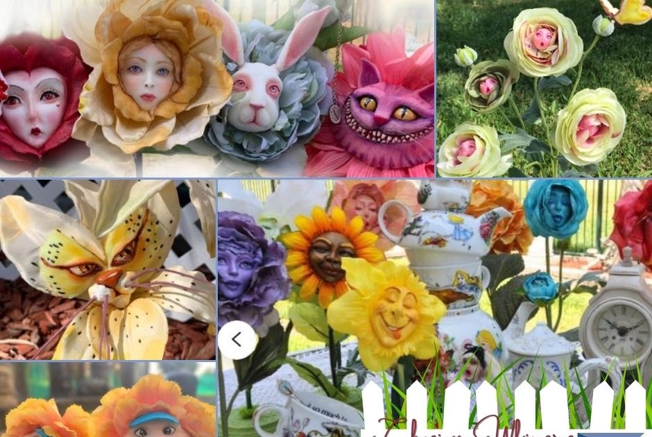 Chasing Whimsies: Talking Flowers by SutherlandDollArt | Paws for Reaction