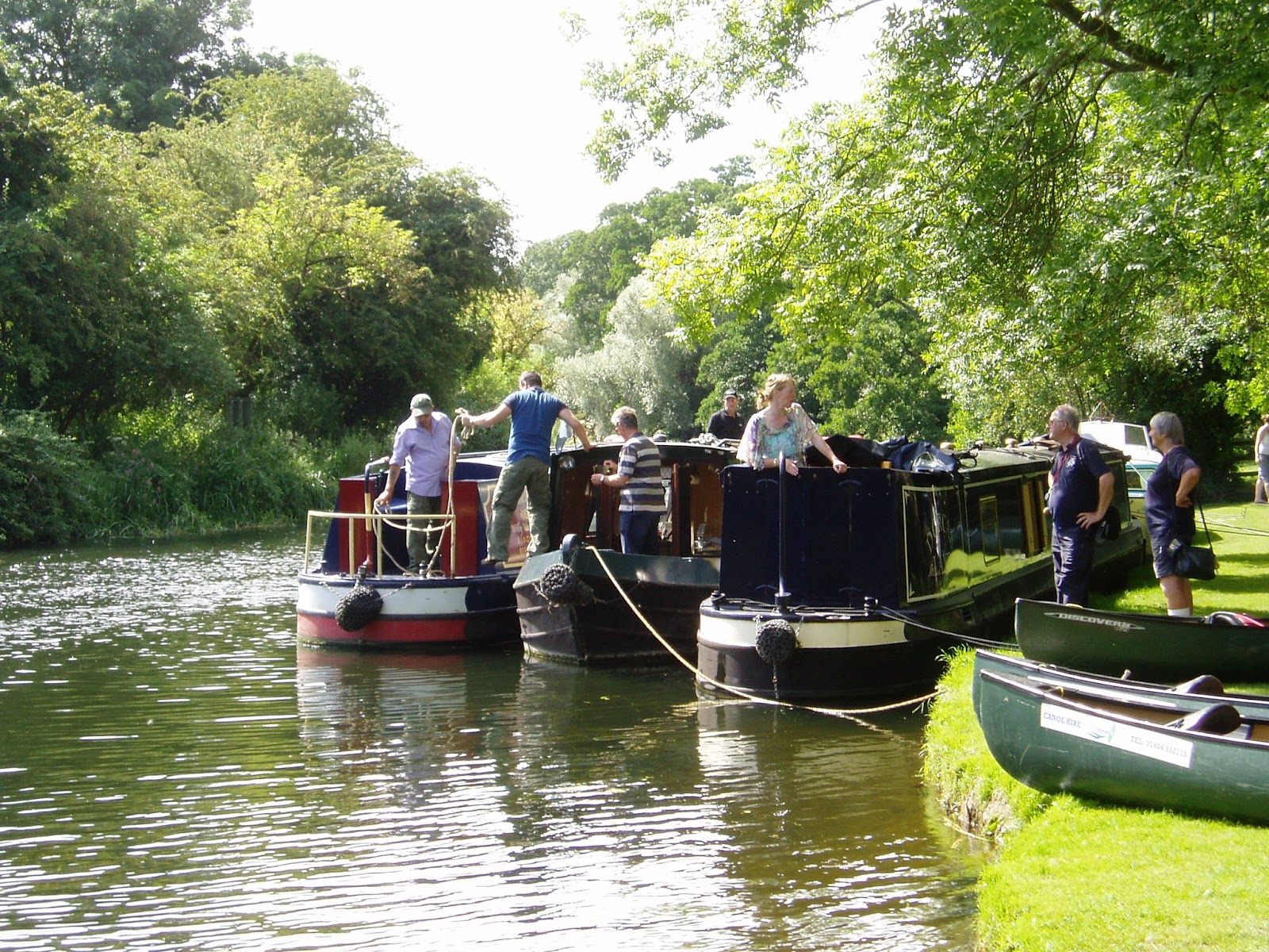Patience Afloat: Oundle to Wadenhoe