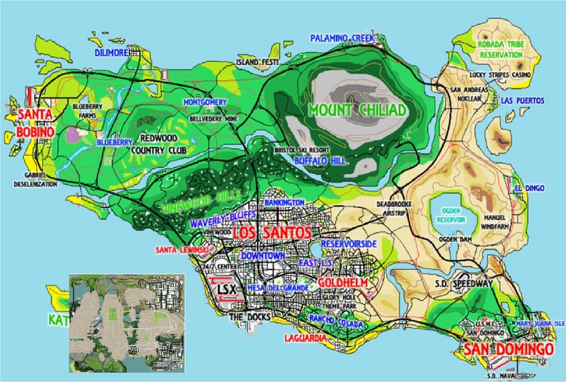 Grand Theft Auto V (GTA 5): Mapas Fakes