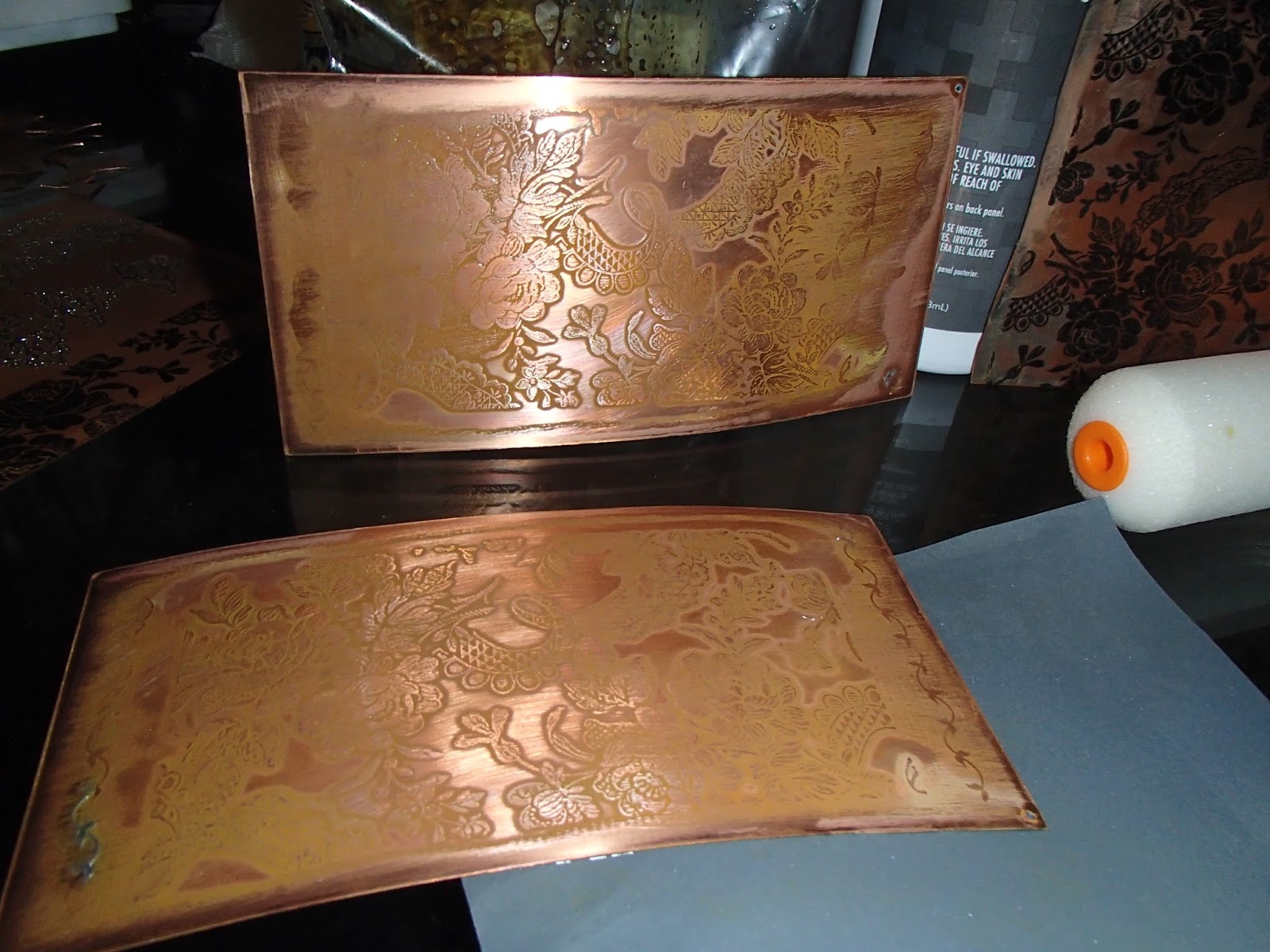 Karmic Confetti: K-etching Up - Etching Copper