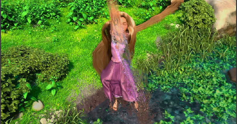 Anime Feet: Tangled (Movie): Rapunzel, Part 4 of 6