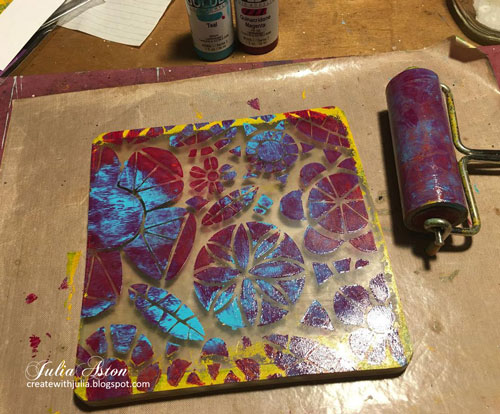 A Vintage Journey: Gelli Time Tutorial