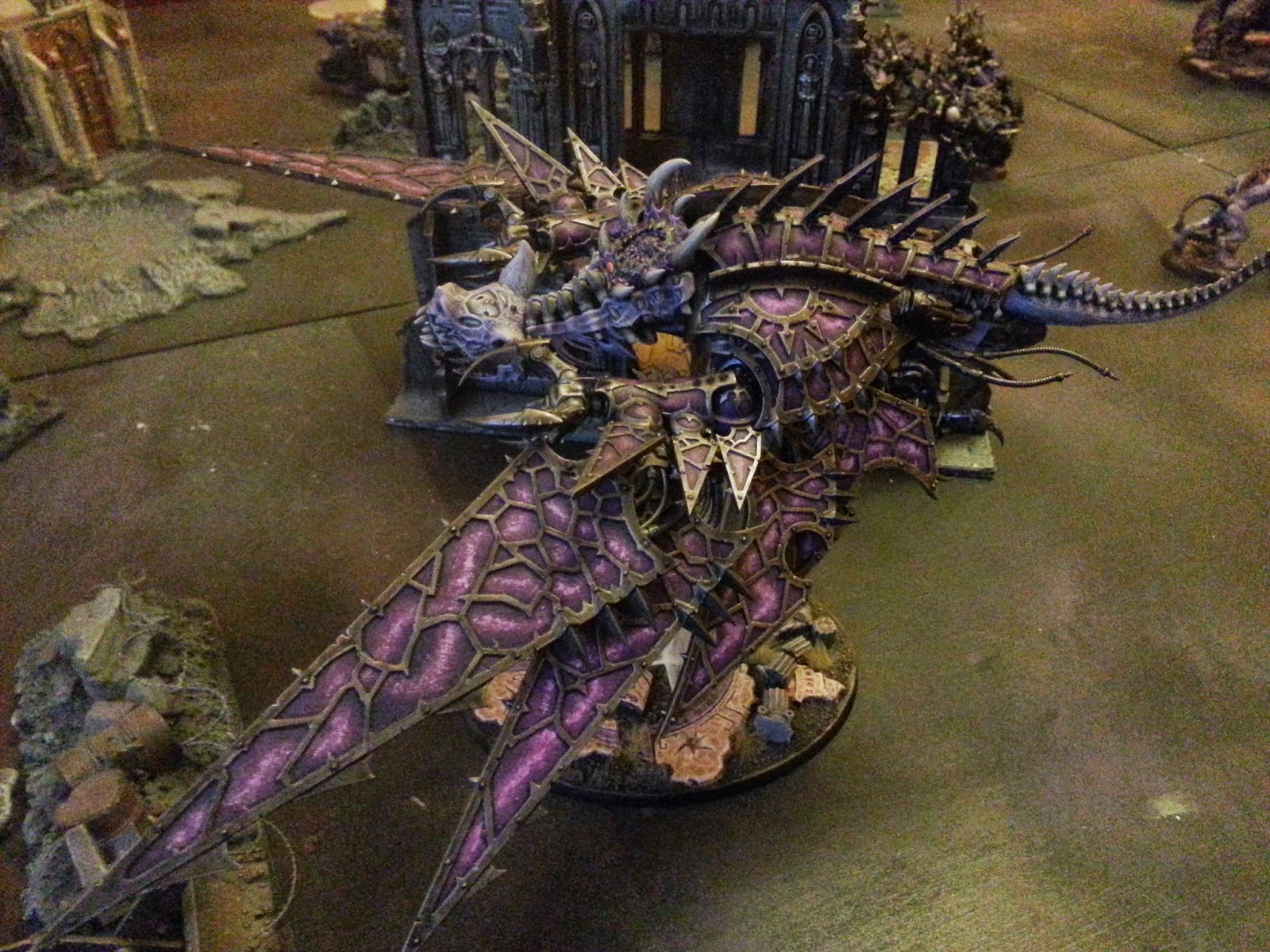 Castigator's Chaos: Slaanesh Heldrake - The Colours of Chaos