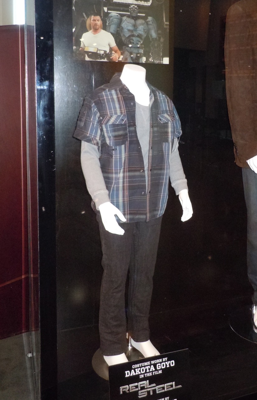 Real Steel movie props and costumes on display... | Hollywood Movie ...