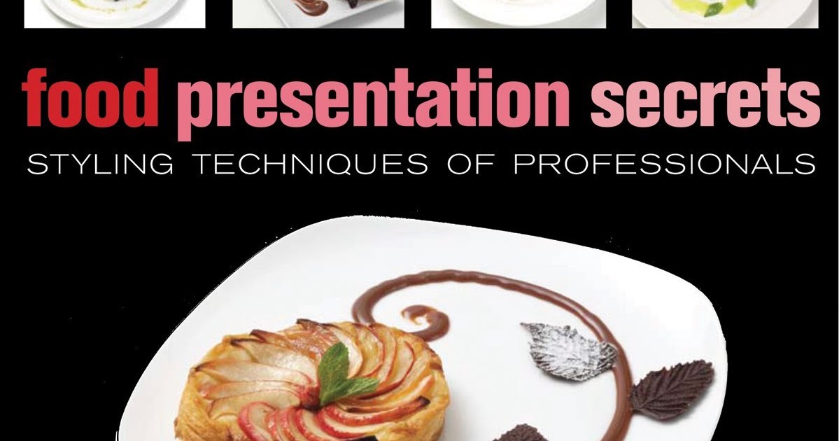 Food Presentation Books ~ Certificate Letter