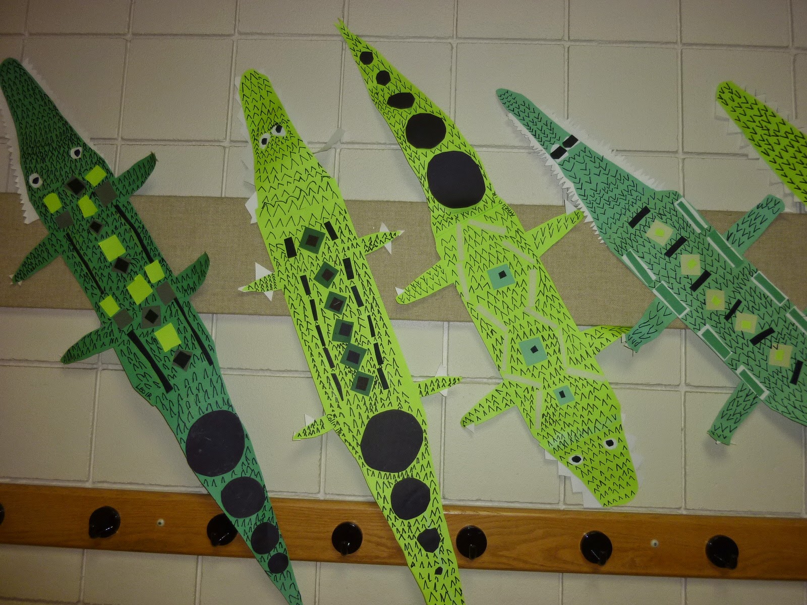 Mrs. Werner's Art Room: 1st Grade Alligators