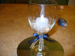 Paula's Primitives: Wine Glass Luminary Tutorial