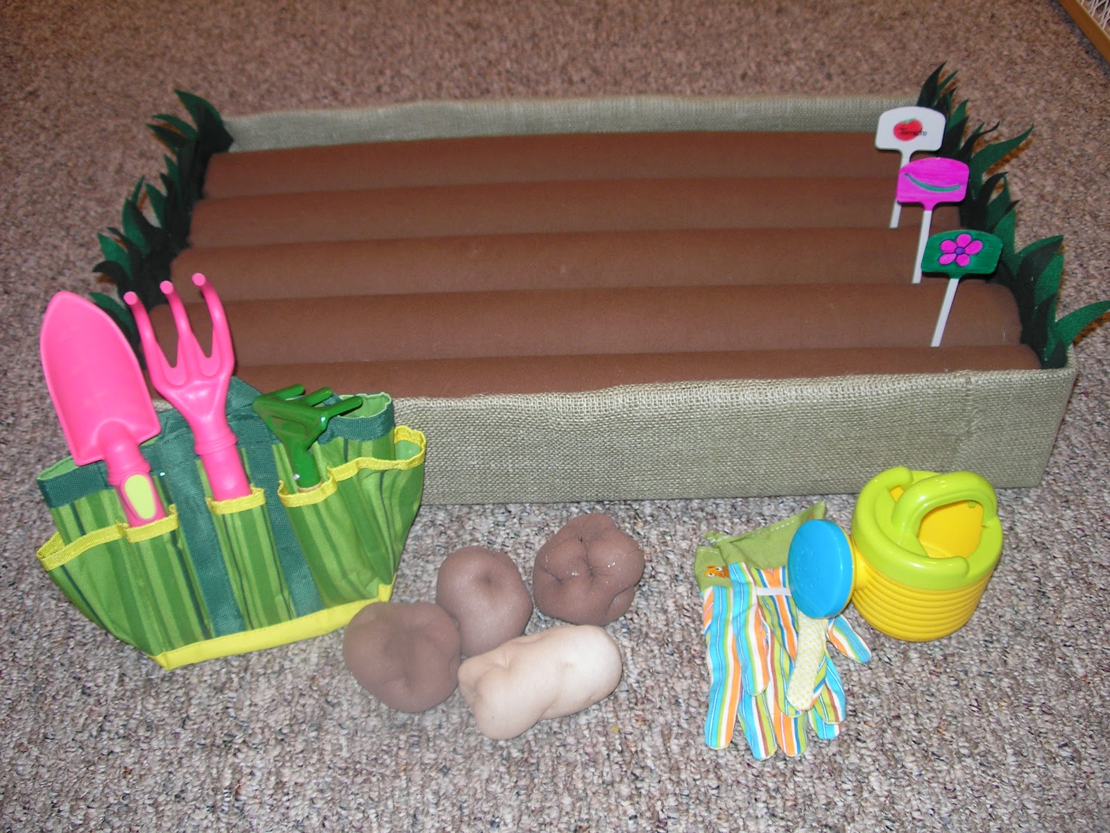 Create with Kiddos: Spring Garden PART 1