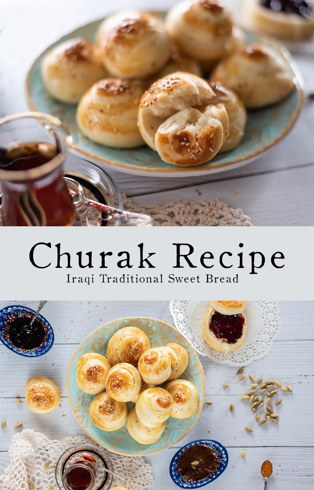 Churak Recipe Iraqi traditional sweet bread | Mix Of This N That