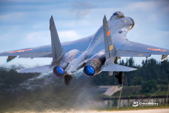 Asian Defence News: Shots of PLAAF 1st Brigade J-11B