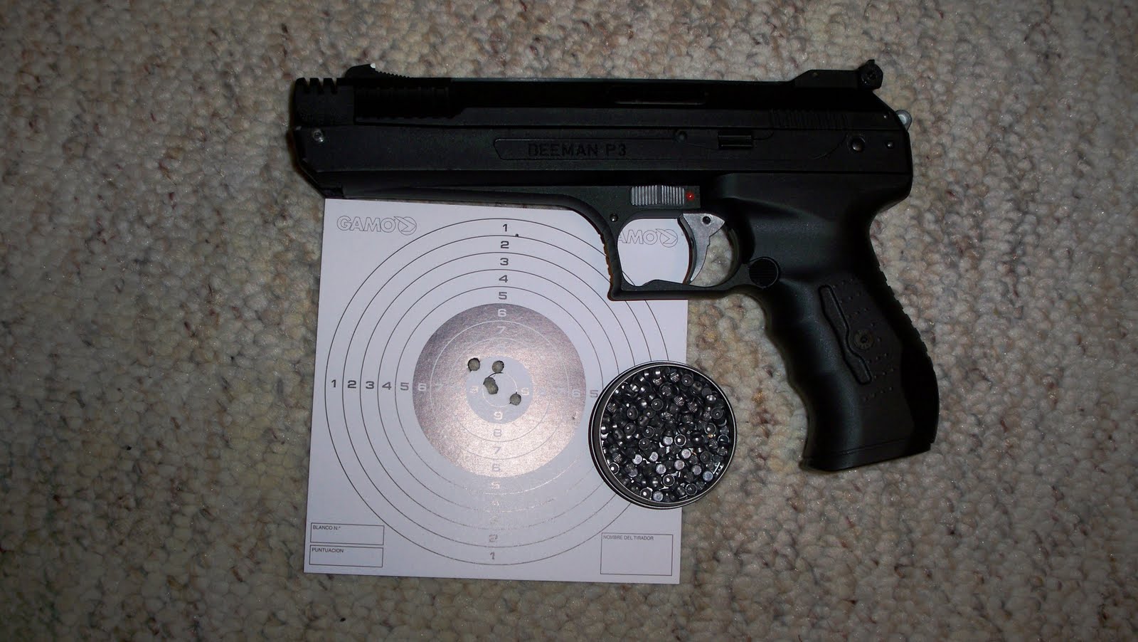 second amendment values: Air Pistol Practice Beeman P3