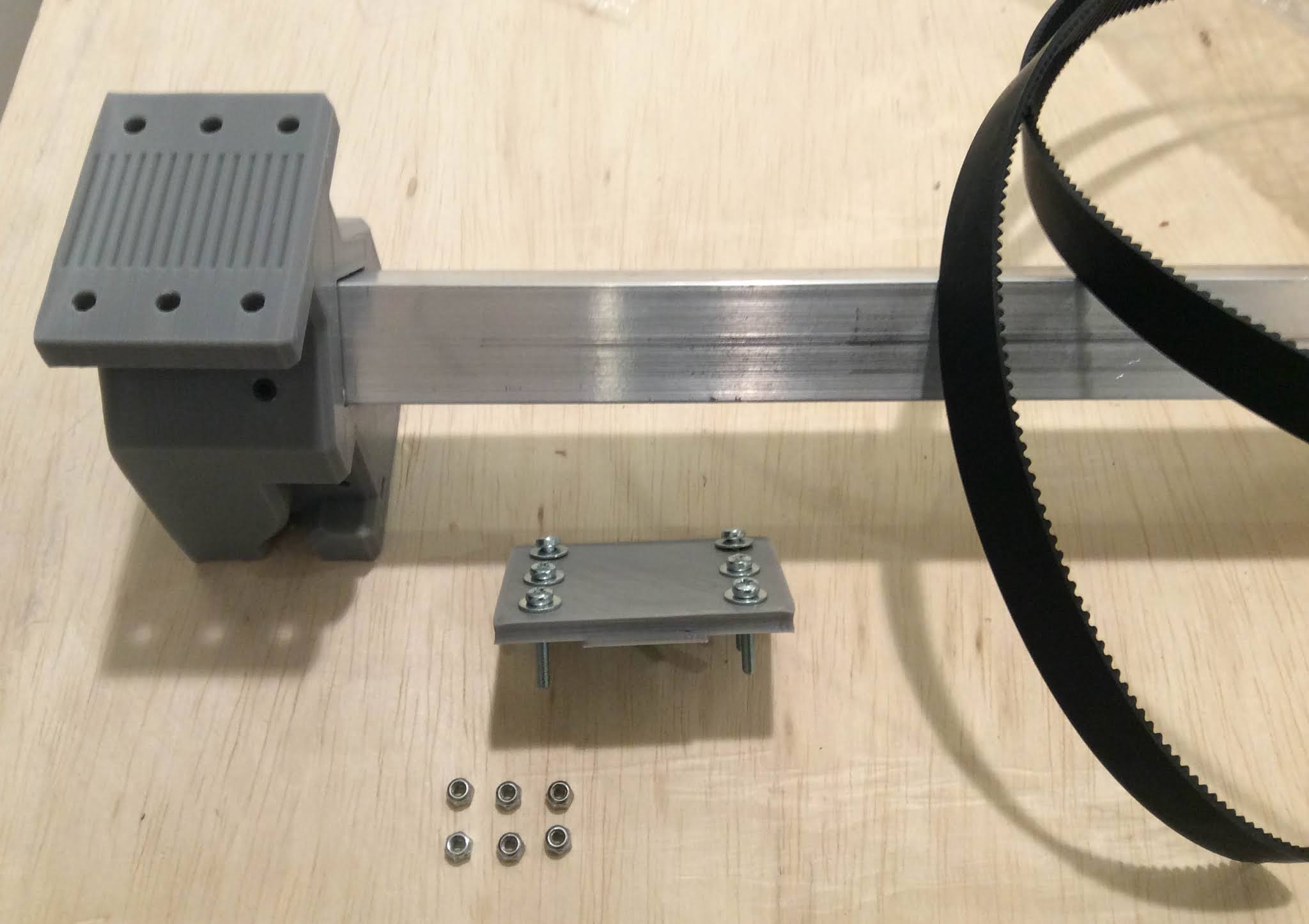 Spare Time Notebook: Root 3 CNC (Retro) - Installing the Y-Axis Belts