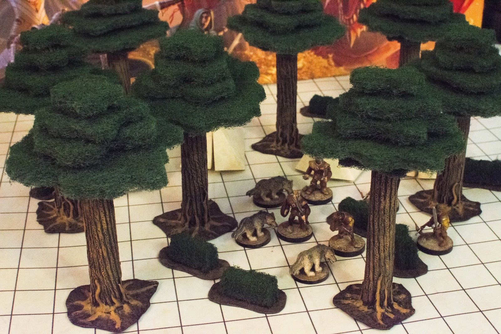 Dollar Store Dungeons - Trees (RPG Miniature Terrain Building)