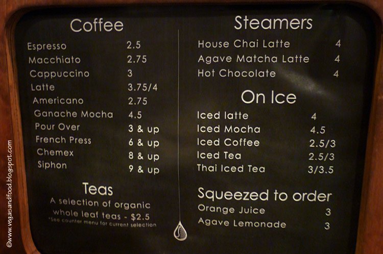 Tiago Espresso Bar + Kitchen - Hollywood - Vegas and Food