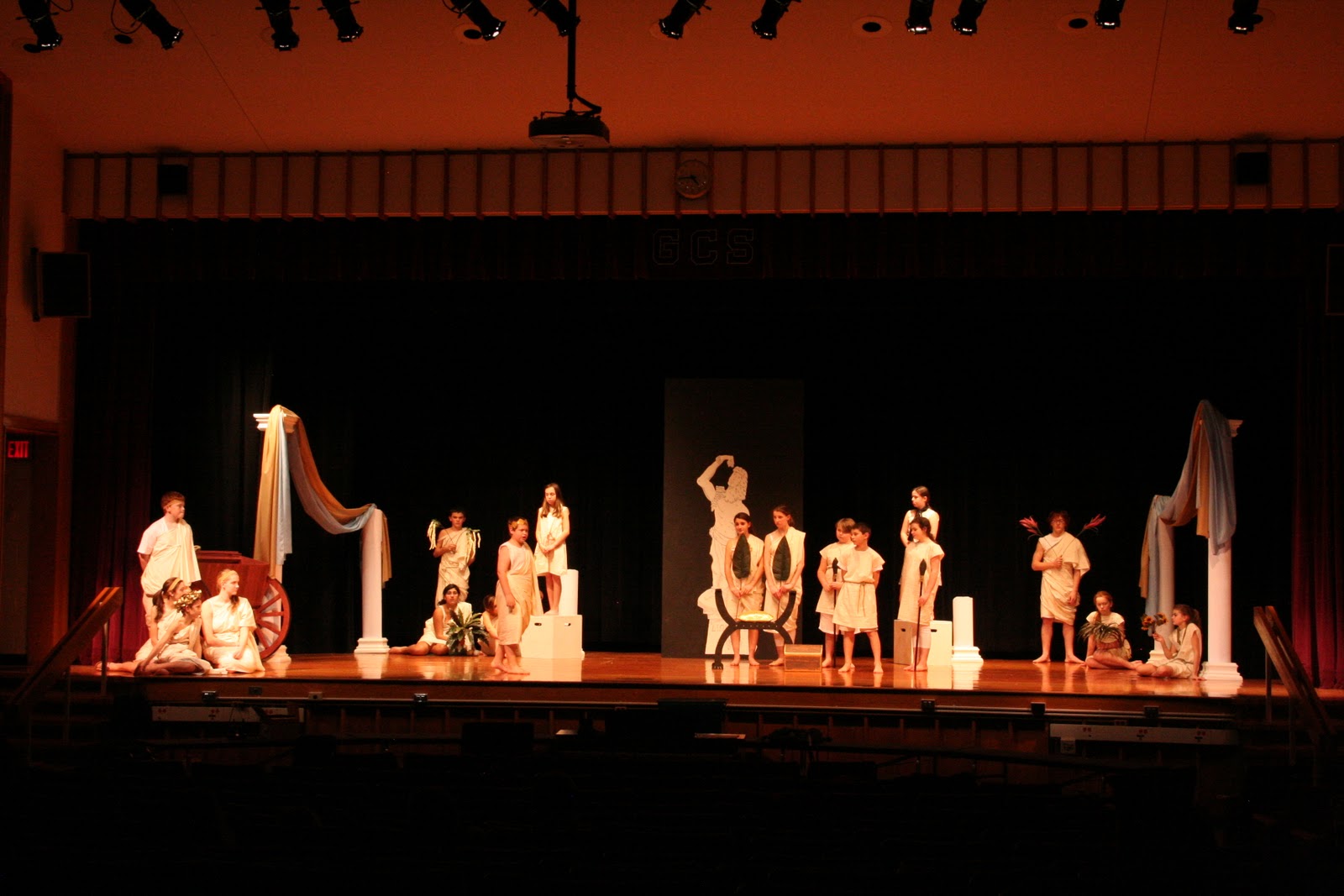 "Circus Olympus" ... Greek Theatre!: King Midas Production Photos