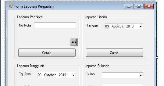 Membuat Aplikasi Penjualan VB .NET Database MySQL - #Part 14 | JNM | JavaNet Media