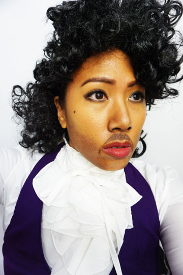 Halloween Makeup: Prince - Purple Rain | Makeup By RenRen