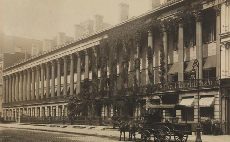 T C C: Colonnade Row - Lafayette Street and Astor Place - NYC