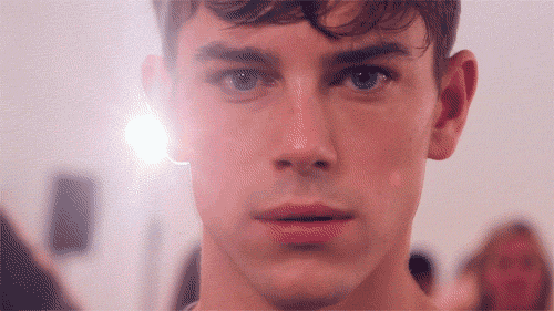 His Love Of Fashion: Male Model Gifs