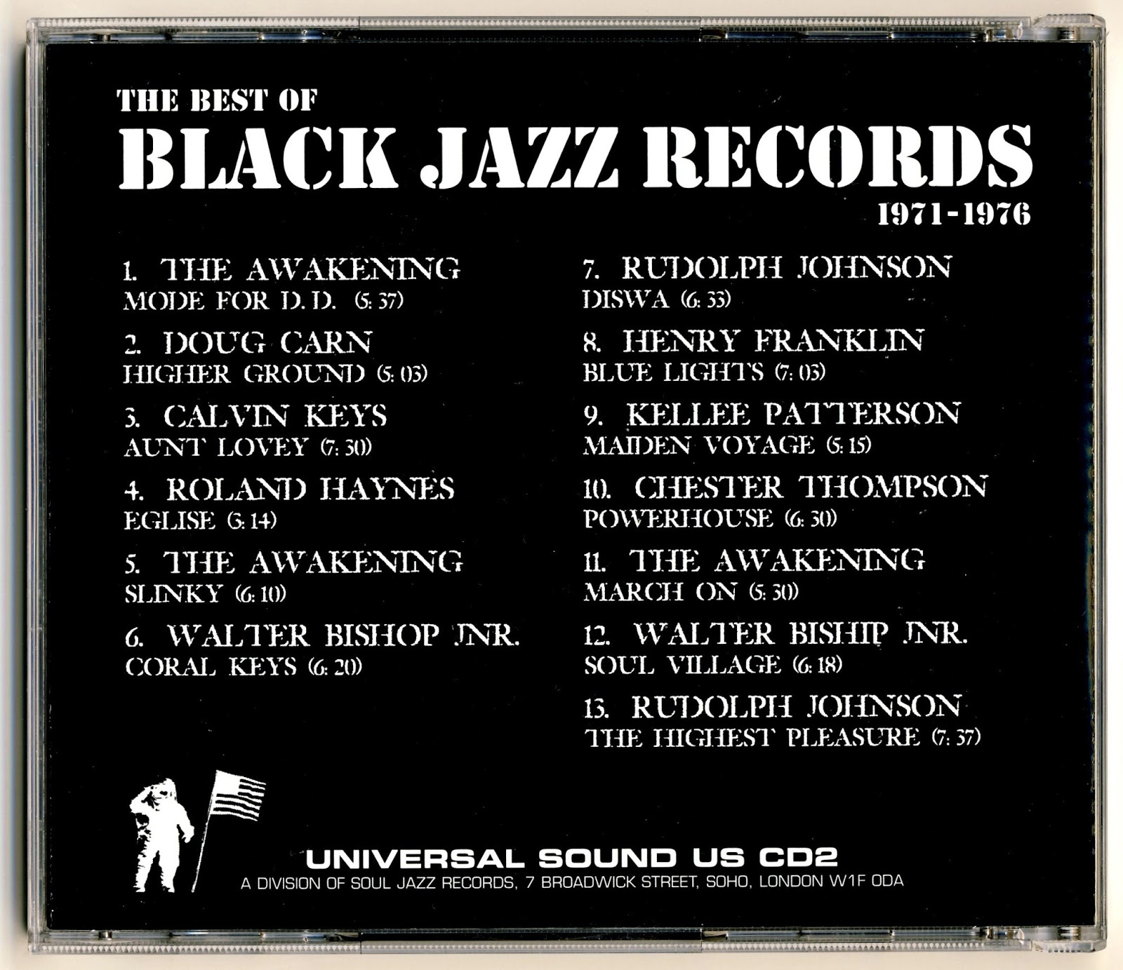 RAIDER OF THE LOST RACKS: BLACK JAZZ RECORDS ON UNIVERSAL SOUND