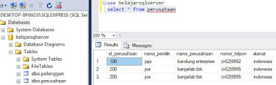 Union Except Intersect Table MS SQL Server - NYOK NGODING