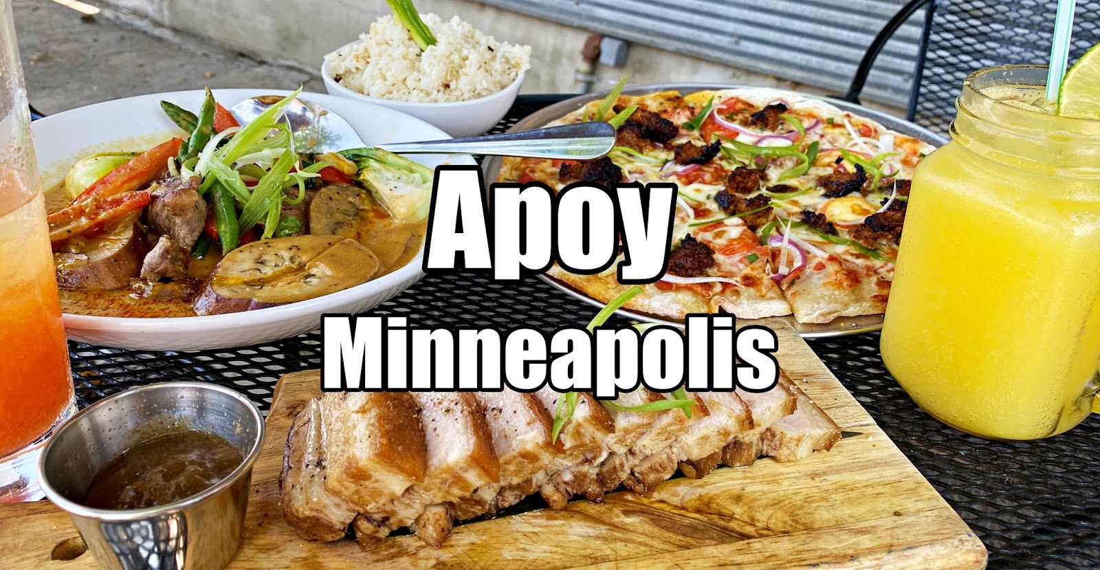 [Minneapolis, MN] Apoy Filipino Bistro - Outdoor Dining
