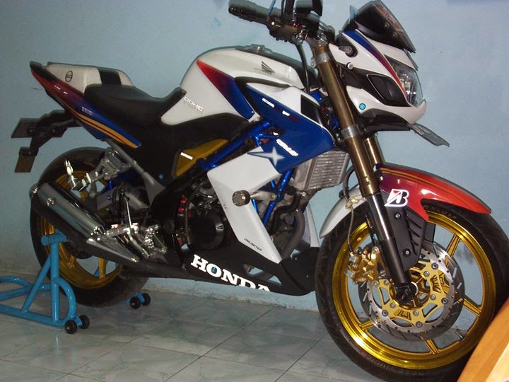 Modifikasi Honda CB150R Streetfire Keren