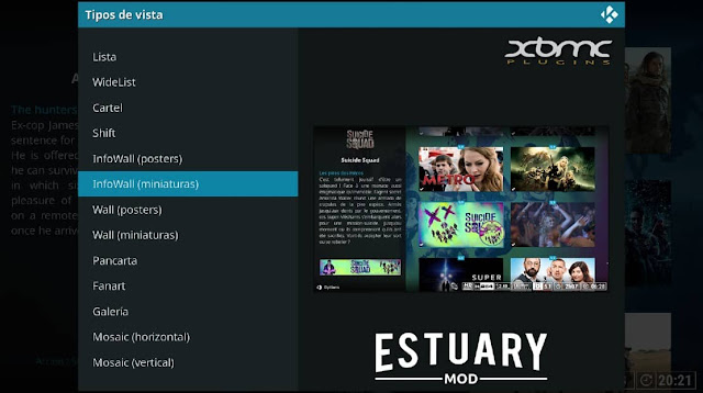 ESTUARY MOD v2 - Kodi 18 / 19 - PLUGINSXBMC