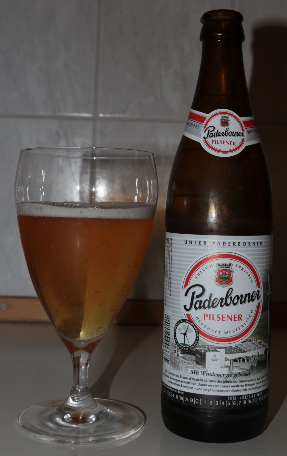 Black Bens Ølblog: Paderborner Pilsener