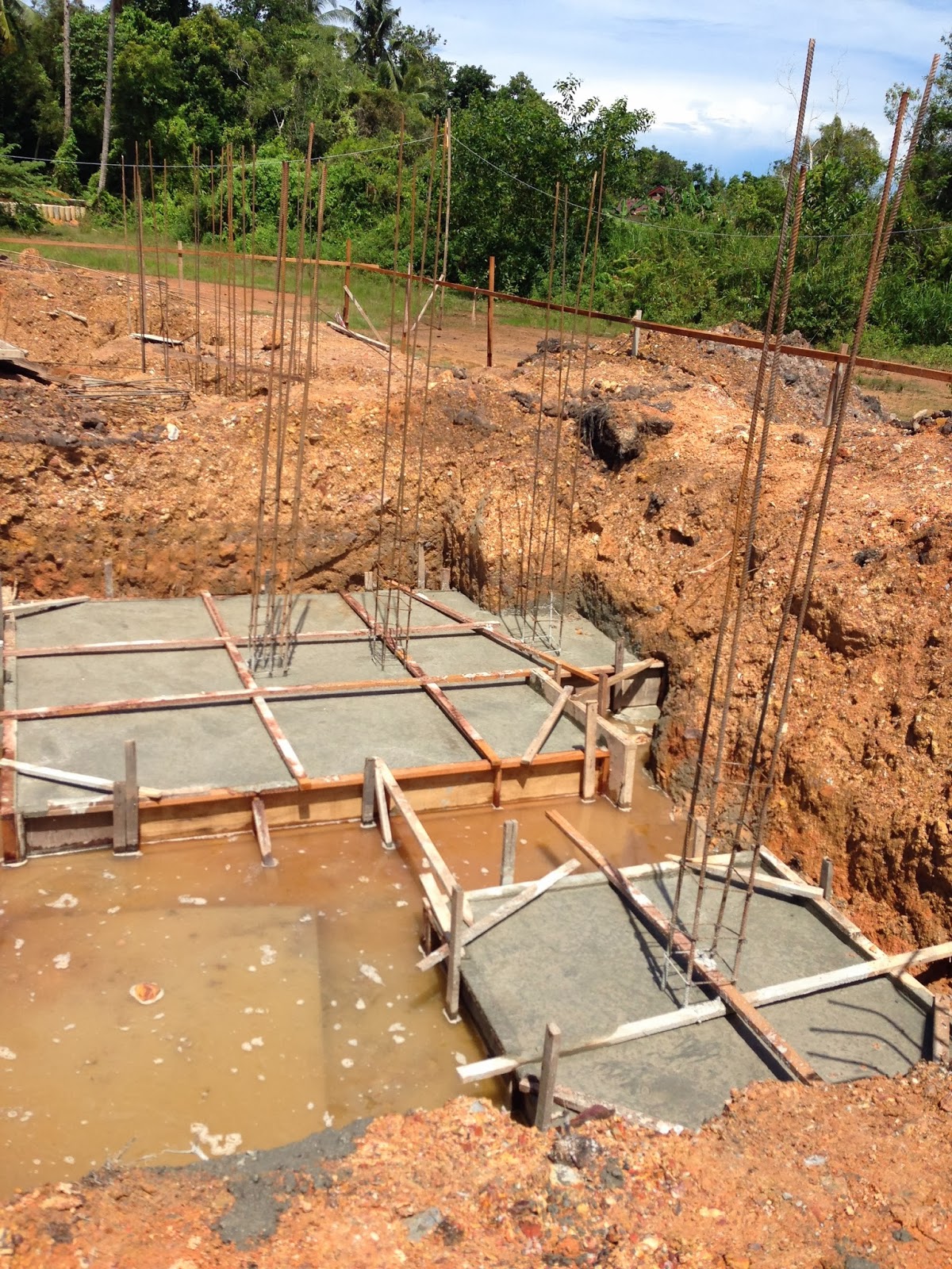 Projek Pembinaan Rumah: Pembinaan Week 3 : Penyediaan Tapak Part III