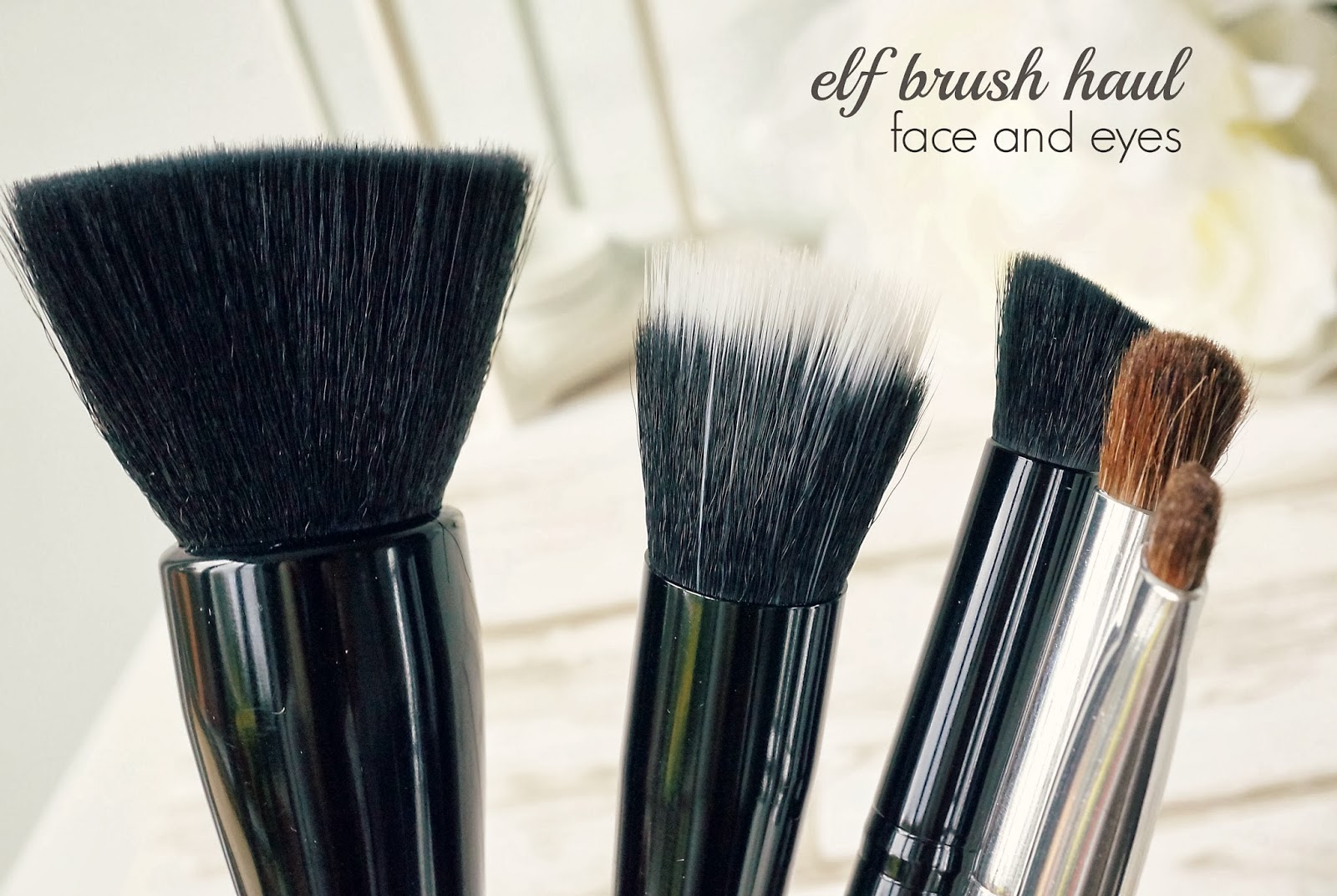 Birds Words | Beauty, Fashion, Lifestyle: ELF Brush Haul | Powder ...